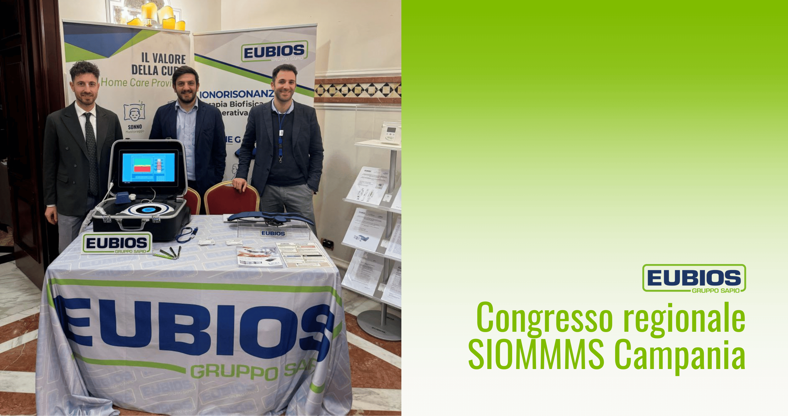 Eubios al Congresso SIOMMMS Campania 2025 - Eubios s.r.l.